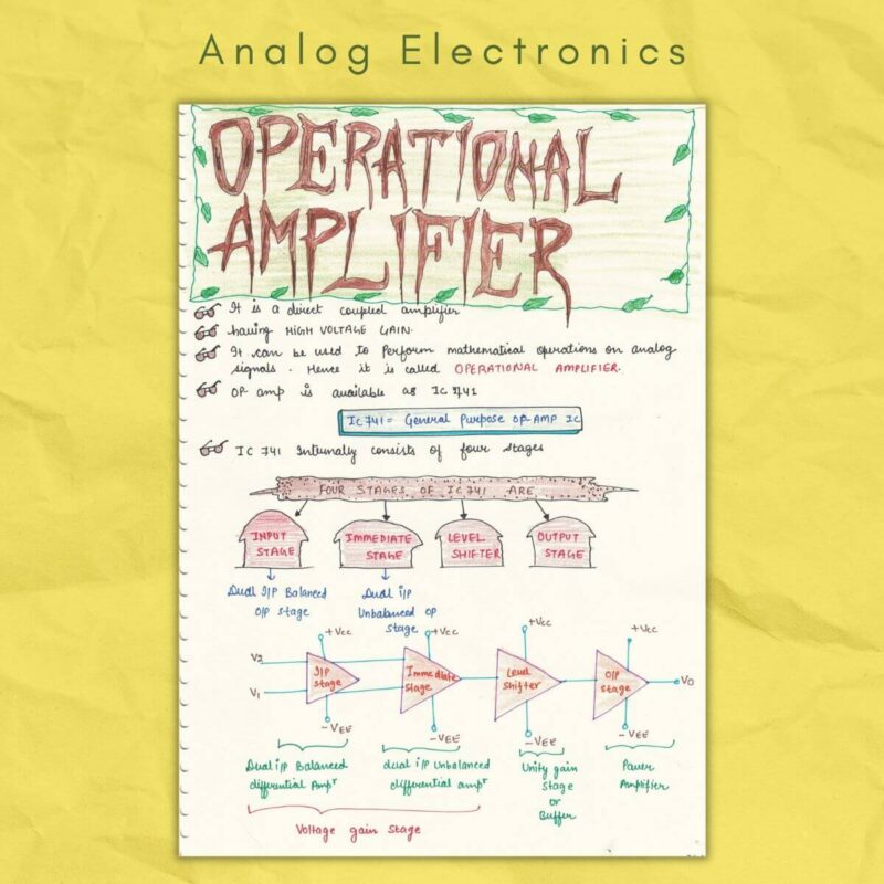 Analog Electronics Notes - Download Handwritten Notes PDF