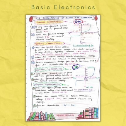 Basic Electronics Notes | Buy Basic Electronics Handwritten Notes