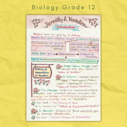 Biology Notes Class 12 | Handwritten Notes PDF | Bio Notes 12th