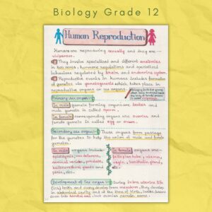 Biology Notes Class 12 | Handwritten Notes PDF | Bio Notes 12th
