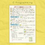 C Programming Color Handwritten Notes [PDF] - NewtonDesk