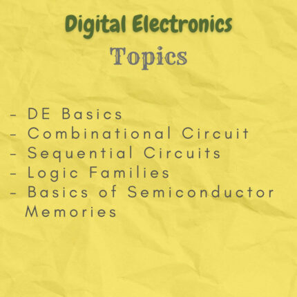 Digital Electronics Notes | Color Handwritten Electronic Notes PDF