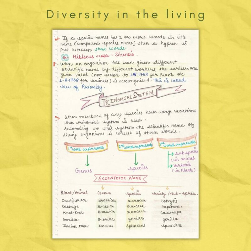 Diversity In The Living World Notes - Free PDFs & Case Studies
