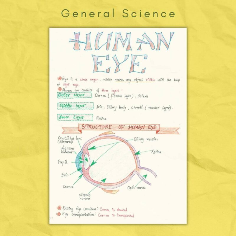 General Science Notes | Buy Handwritten General Science Notes