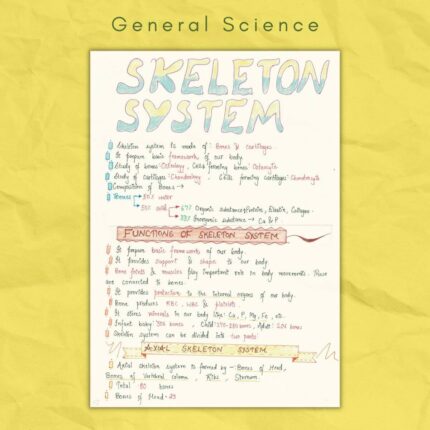 General Science Notes | Buy Handwritten General Science Notes