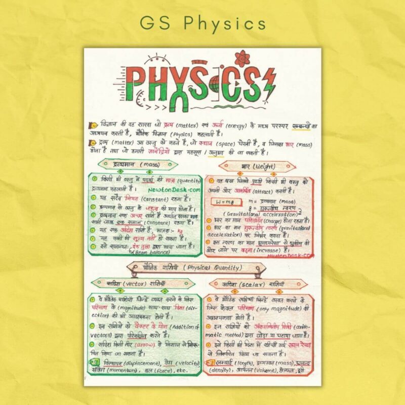 General Science Notes PDF | General Science Handwritten Notes