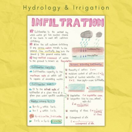 Hydrology Notes-Download Irrigation Color Handwritten Notes PDF