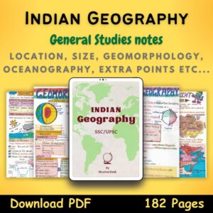Indian Geography Notes | Study Material for Competitive Exams