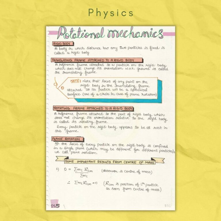 Physics Notes And Chemistry Handwritten Notes Bundle PDF