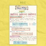 RCC Notes PDF - Reinforced Cement Concrete Handwritten Notes