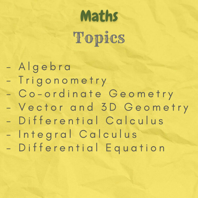 Maths Notes | Download Comprehensive Study Material PDf