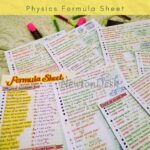 Physics Formula Sheet | Download 11th & 12th Physics Notes