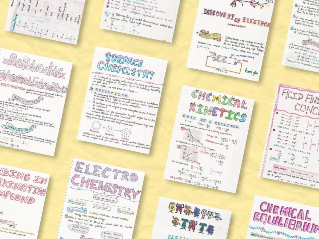 Best Complete Chemistry Aesthetic Study Notes Bundle [PDF] - NewtonDesk