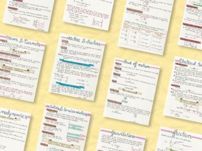 Best Complete Physics Aesthetic Notes Bundle [PDF] - NewtonDesk