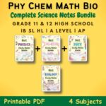 High School Biology Aesthetic Notes | PDF | Best Study Guides - NewtonDesk